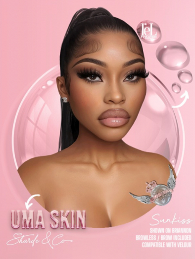 Second Life Marketplace - SHARDE $ Uma Skin - EVO - Sunkiss